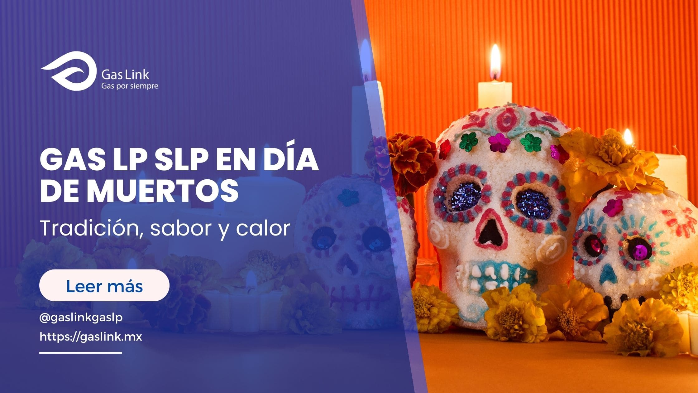 Gas LP SLP en Día de Muertos: prepara platillos tradicionales